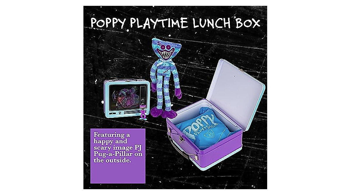 Poppy Playtime Huggy Wuggy Lunch Box Bundle - Exclusive