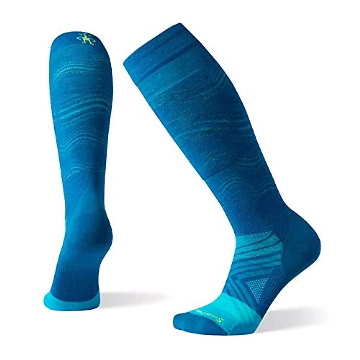 Smartwool Women's Athlete Edition Ski Race Otc Ocean Abyss L