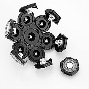 MAWAER Upgrade Version 7D Head Shaver Replacement Head Blades for Freedom G AidallsWel*** and Most Mainstream Brands Head Shaver Electric Shaver Razor Replacement Head