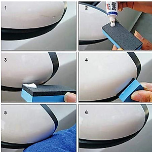 LLSY Nano Car Scratch Remover Kit with Car Nano Magic Cloth，Buy 1Get Anti Scratch Hydrophobic Polish Spray Car Nano Ceramic Coating