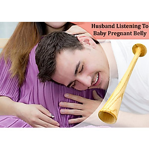 AAProTools Pinard Stethoscope Horn Midwife 33 CM Beech Wood Hearing Pipe For Midwives