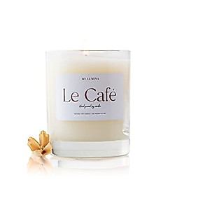 My Lumina LE CAFÉ - Coffee Soy Wax Candle -Prosperity/Abundance/Cash/Luck/Healing/Good Energy/Spiritual/Natural Scented Aromatherapy