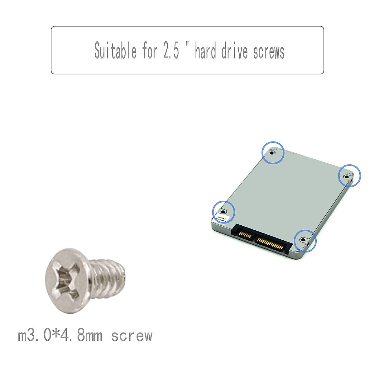 m.2 Screws Kit,PCIe NVMe M.2 SSD Mounting Screws ，Multi-Specification Hard Disk mounting Screws