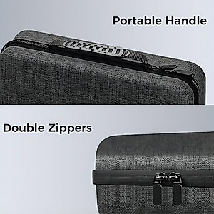 Sonicgrace for ASUS ROG Ally 2023 Case / ROG Ally X 2024 Case, Hard Handheld Protected Travelling Carrying Case, Shockproof Game Console Storage Bag Compatible with ASUS ROG Ally X Accessories