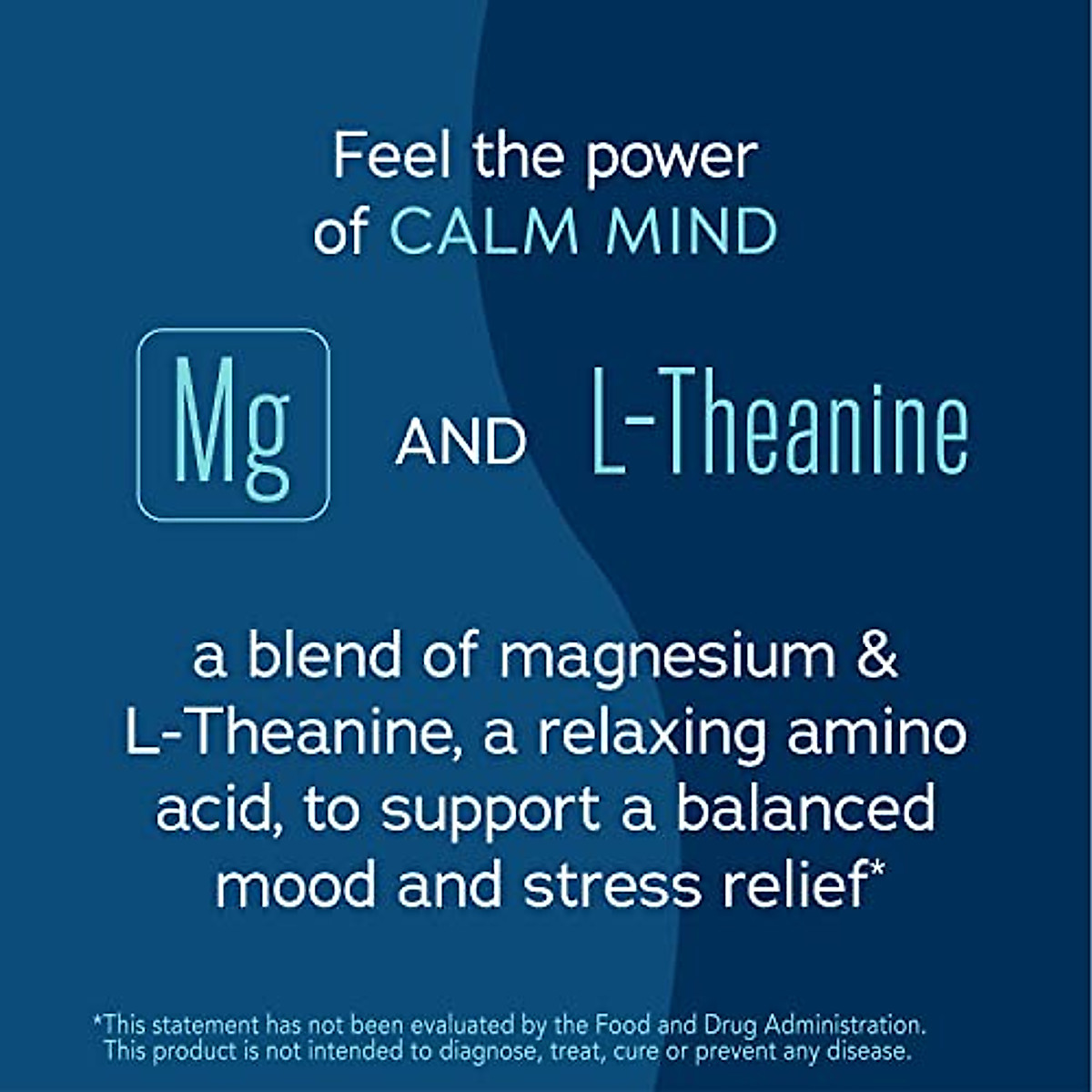 Natural Vitality Calm Mind, Magnesium Citrate + L-Theanine Powder, Supports a Healthy Response to Stress, Gluten Free & Vegetarian, Honey Chamomile, 12 Oz