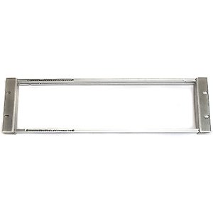 3U Eurorack Bracket Ears, 84HP Rails, Threaded Nut Strips by Synthrotek