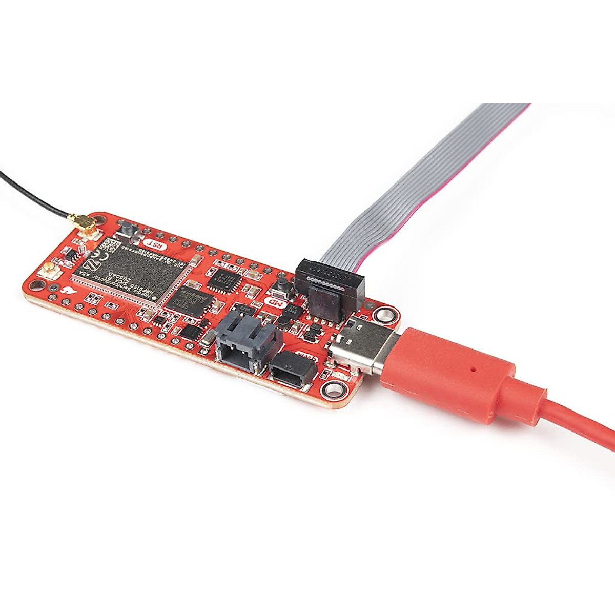 SparkFun Thing Plus - nRF9160 - Feather Compatible Footprint- CAT M1 LTE- NB-IoT Cellular Communication- Online Hookup Guide- 2.8V to 5.5V- Qwiic Connection- 4MB External Flash for Offline Storing
