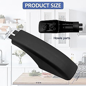 WB07X10034 2 Pack Oven Handle end caps Replacement Fits GE General Electric Stove Oven Door Handle Replaces AP3623187, 242863, AH229187, EAP229187,