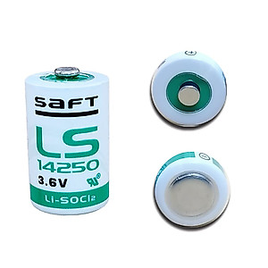 STEPMAX (5 Pack LS14250 1/2 AA 3.6v 1200 mAh Lithium Battery for Dogwatch R9 and R12 Receiver Collar