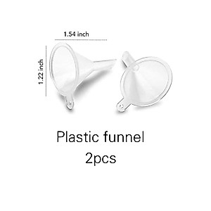 Enslz 100ml 3.4 oz Refillable Spray Perfume Bottles large cosmetic Fine Mist Atomizer Empty Portabe Clear Glass Essential Oil Container for Travel