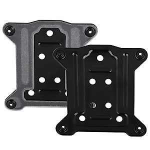 ASHATA Backplate for Intel 115X,CPU Heatsink Bracket Backplane Backplate Back Sheet Iron Plate for Intel 1150/1151/1155/1156,Strong and