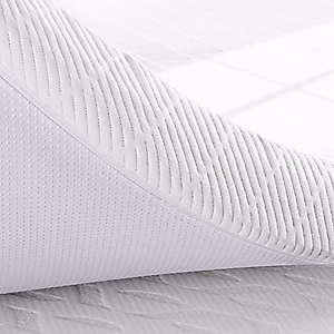 BedStory 2 Inch Full Size Memory Foam Mattress Topper Firm, Pain-Relief Bed Topper, Enhanced Cooling Pad, Gel Infused High-Density Foam Motion Isolation, Skin-Friendly Cover CertiPUR-US Certified