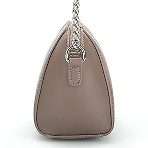 DAVIDJONES Faux Leather Hobo Purse and Wallet set for women Small Chain Crossbody Bags for Girls