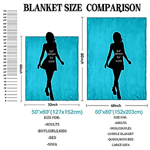 Granddaughter Blanket from Grandma, Granddaughter Gifts from Grandma Soft Warm Granddaughter Blanket for Bed Couch Travel 50"x60"