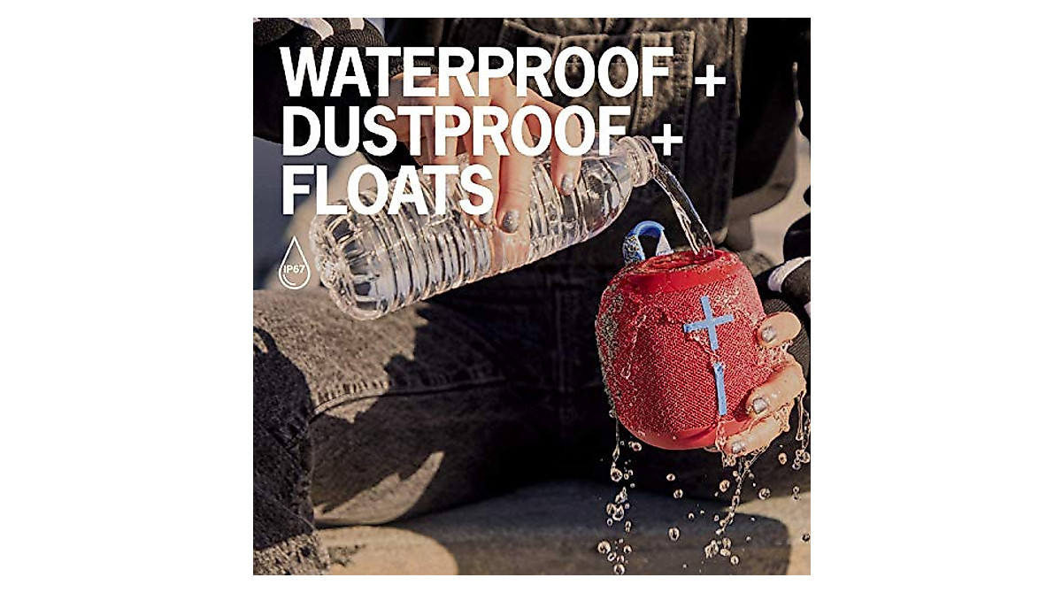 Logitech WONDERBOOM 2 Waterproof Bluetooth Speaker – Big Sound & Long ...