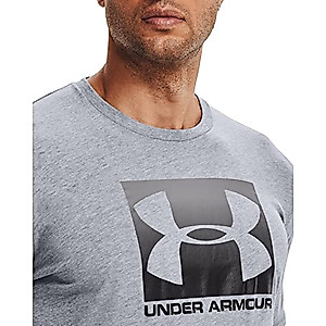 Under Armour Men's UA Boxed Sportstyle Short Sleeve T-Shirt XL Gray