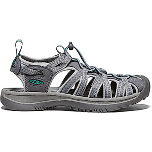 KEEN Women's Whisper Closed Toe Durable Comfortable Easy On Washable Adventure Sandals