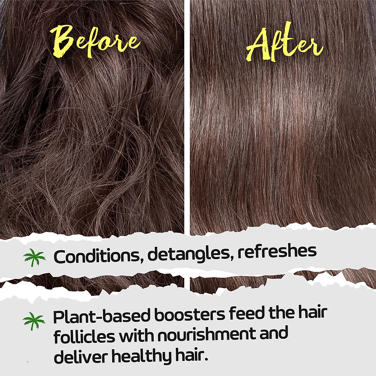 Tropic Isle Living Hair Gro Leave-In Mist 8oz | Jamaican Black Castor Oil with Rose Water, Aloe Vera & Shea Oil Infused | Detangles and Treats Damaged Hair