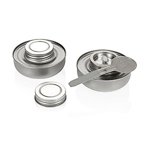 Boska ‎Stainless Steel Fondue Burners - Fondue Accessories - With Lighter Fluid - Wedding Registry Items Small Kitchen Appliances - Microwave Safe and Dishwasher Safe