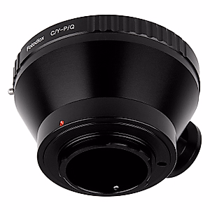 Fotodiox Lens Mount Adapter, Contax/Yashica (also known as c/y) Lens to Pentax Q-Series Camera, fits Pentax Q Mirrorless Cameras