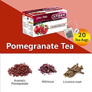 Pomegranate Tea from Tisan - 2 boxes total 40 tea bags