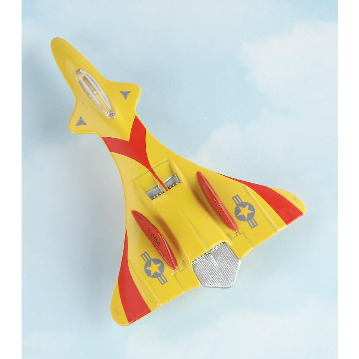 Hot Wings Planes X-111 with Connectible Runway,Silver/Black