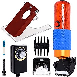 Carpet Trimmer with Shearing Guide Rug, Tufting Gun Rug Making Kit, Electric Speed Adjustable Rug Shears for Handmade Rug Clean Tufted Carpet Tufting Carving Tools Clippers