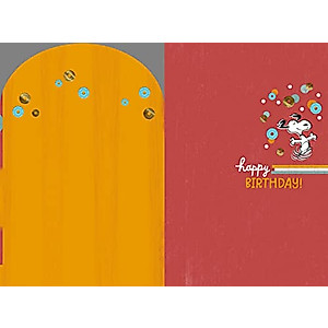 Hallmark Peanuts Birthday Card (Snoopy, Happy Dance)