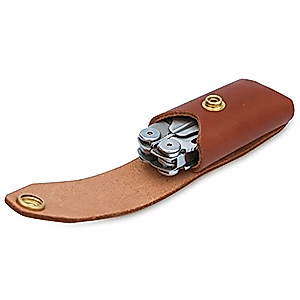 American Bench Craft Riveted Leather Multi Tool Case fits Leatherman Surge, Super Tool 300, CORE - Leather Sheath (Black)