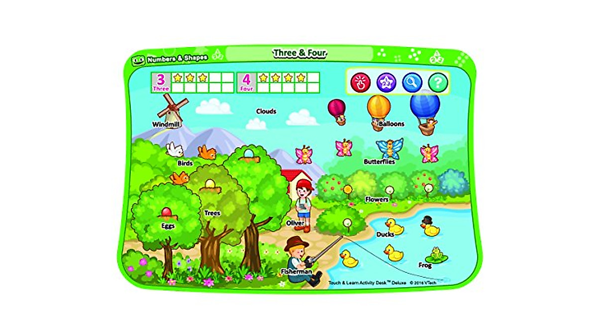 VTech Touch & Learn Numbers and Shapes Expansion Pack for Kids