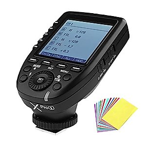 Godox XPro-S TTL 2.4G High-Speed Sync Wireless Flash Trigger Transmitter Compatible for Sony Cameras, 1/8000s,11 Customizable Functions,16 Groups and 32 Channels,2.4G Wireless X System