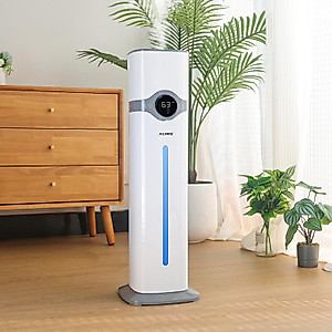 Humidifiers for Large Room Bedroom, 9L/2.3Gal AILINKE Large Humidifier, Qiuet Cool Mist Top Fill Floor Humidifie for Home/Office/Commercial/Warehouse