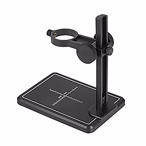 QDLZLG Digital Microscope Stand Magnifier Camera Up Down Adjustable Stand Holder Universal Support Bracket Large Base with Scales