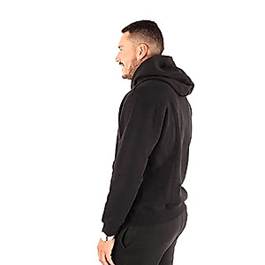 Jordan Men's Black Essential Fleece Pullover Hoodie (DQ7466 010) - M