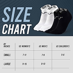 OX SOX Odorless Cotton Ankle Socks - Moisture-Wicking & Airy Comfort with Advanced Odor Control Technology - Breathable Athletic Footwear, Anti Odor & Anti-Sweat Socks for Men - 3 pairs (Black)