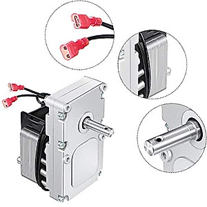 PU-047040 PH-CCW1 Auger Motor Low Operating Decibels Englander Pellet Stove Auger Motor 1 RPM Counter Clockwise Auger Motor, Top and Bottom Auger Motor