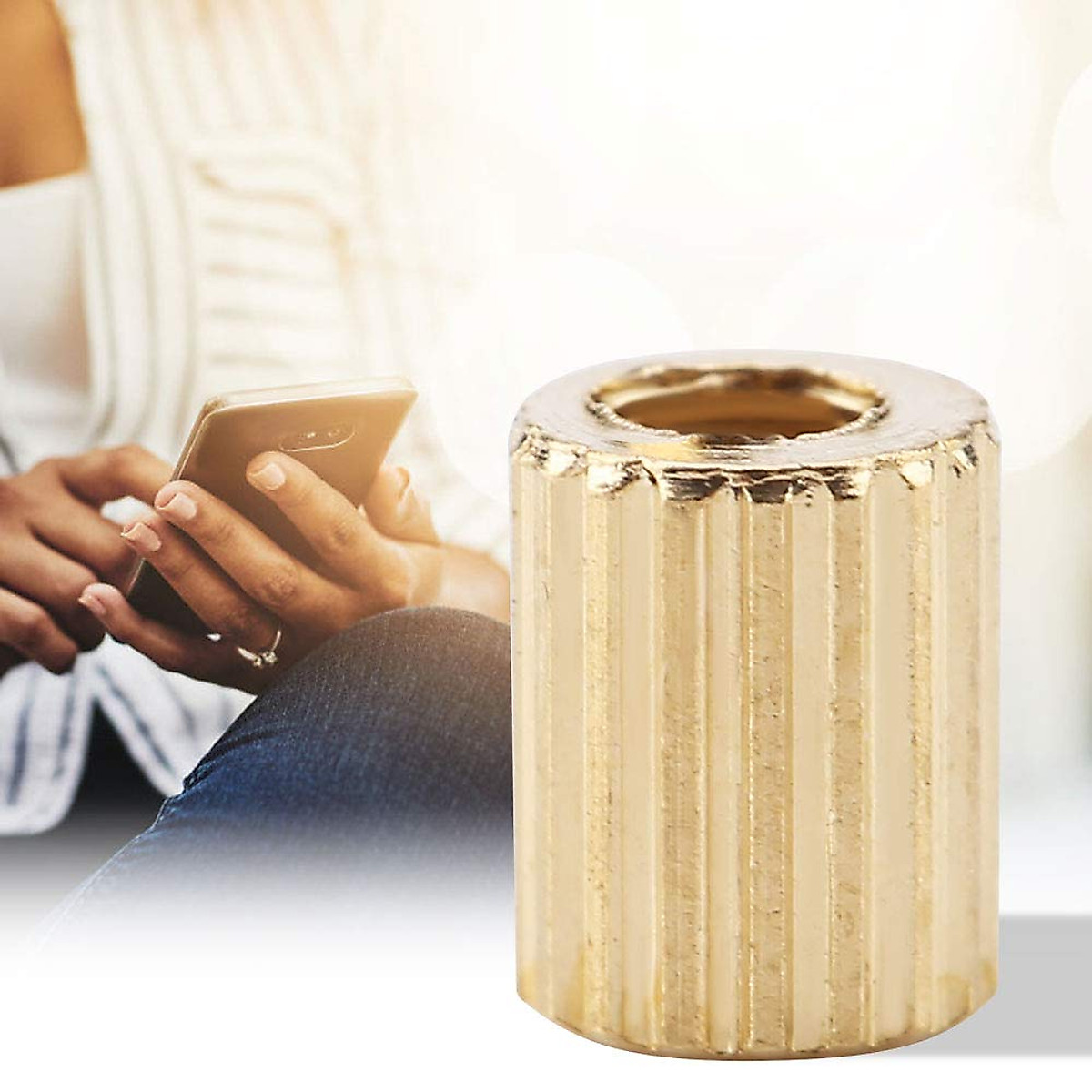 Standoff, 100 Pcs/Set Camera Standoff, Brass Standoff, Professional Practical Easy Installation M2 Standoff, for Micro-Motor Photographic Equipment(M2*3 (100pcs))