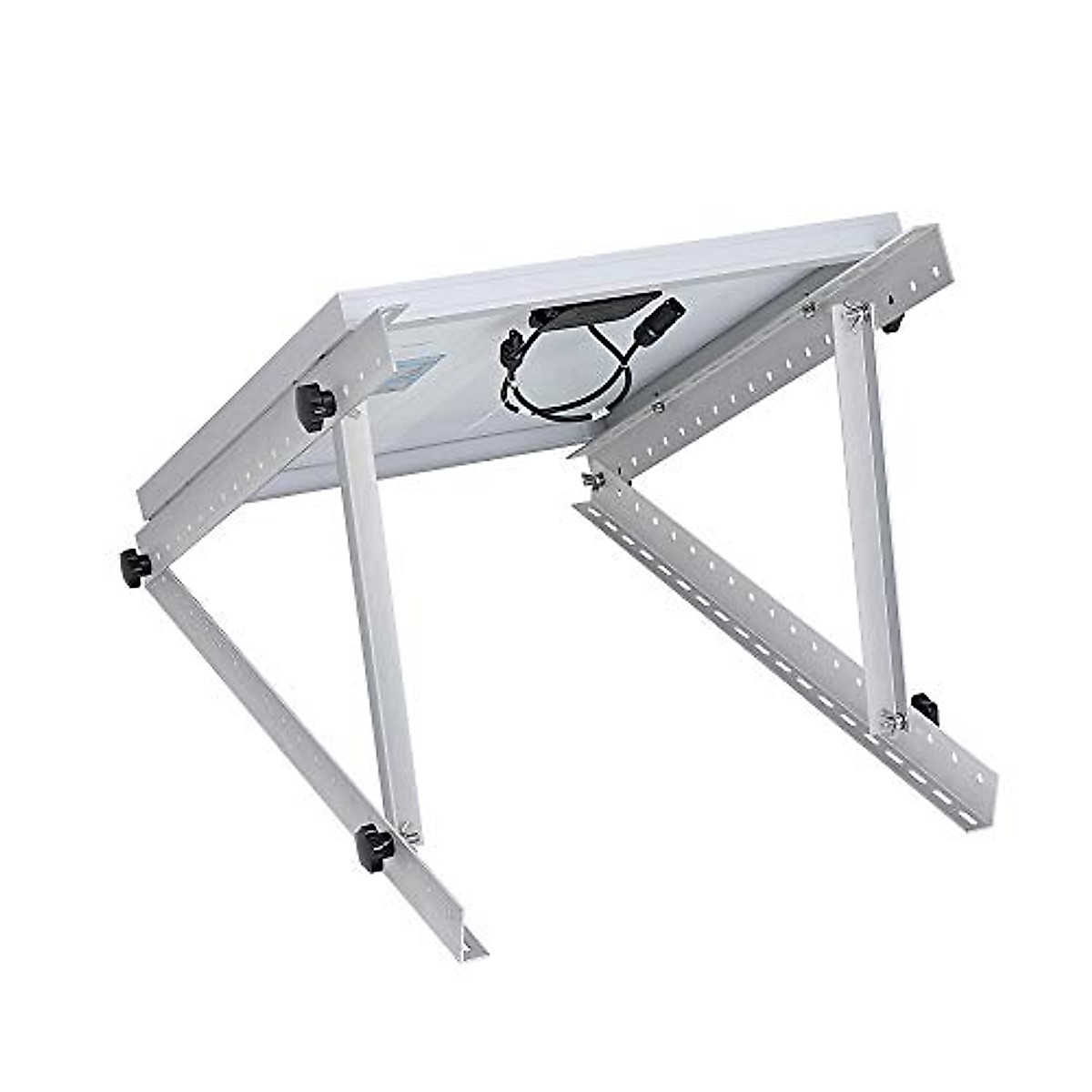 Renogy 28in Adjustable Solar Panel Mount Brackets, with Foldable Tilt Legs on Any Flat Surface for RV, Roof, Boat, Any Off-Grid Systems