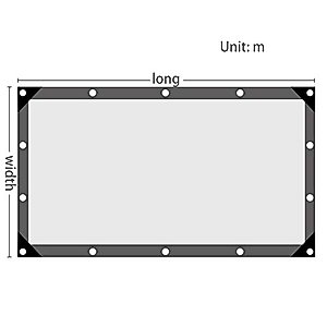 SHIJINHAO Shading Net，Shade Cloth，85% Anti-UV Patio Block Light Mesh Tarp Metal Hole Edge Stitching Awning, 21 Sizes (Color : Brown, Size : 1x1m)