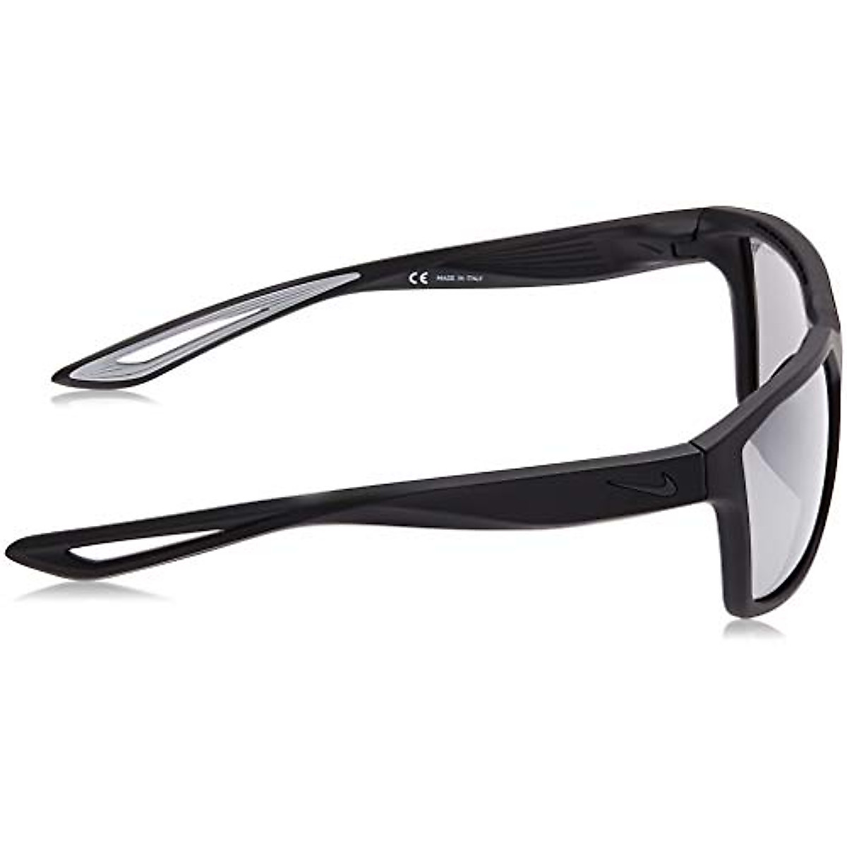 Nike Fleet Square Sunglasses, Matte Black, 55 mm