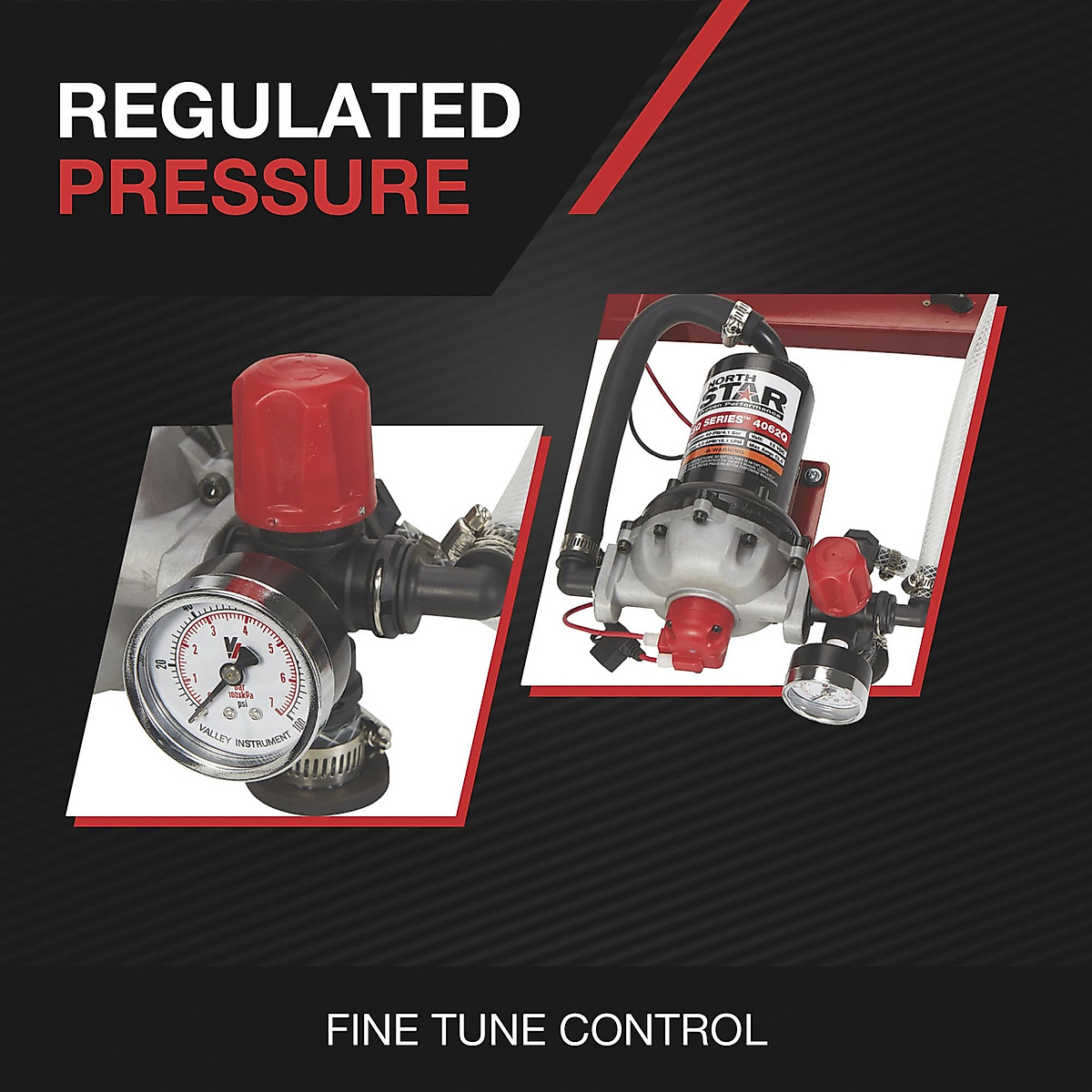 NorthStar Tow-Behind Trailer Boom Broadcast and Spot Sprayer - 41-Gallon Capacity, 4.0 GPM, 12V DC