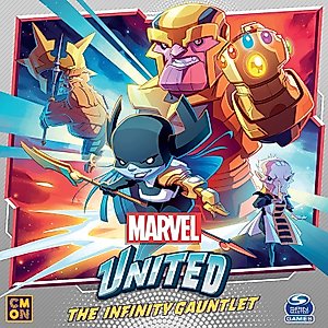 Marvel United The Board Game: The Infinity Gauntlet Kickstarter Exclusive Expansion