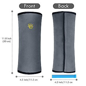 Seat Belt Cover Pad for Kids, Seat Belt Pillow for Kids Travel, Car Pillow Seat Belt Cushion for Head Neck Shoulder Support, Universal Car Seat Safety Strap Pad Booster Seat Protector for Child Adult