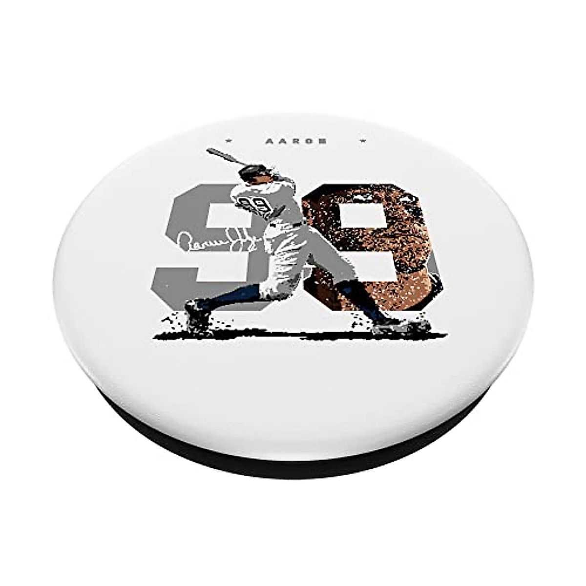 Aaron Judge Number Portrait Baj New York MLBPA PopSockets Swappable PopGrip
