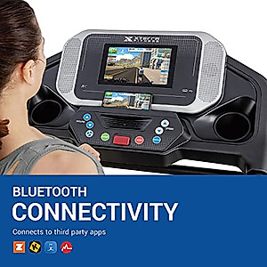 XTERRA Fitness TRX5500 Premium Performance Series Folding Treadmill, Large XTRASoft Cushioned Running Deck, LCD Display, Handlebar Speed and Incline Controls, Variety of Programs, FTMS Bluetooth