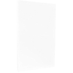JAM PAPER Legal Strathmore 32lb Paper - 90 GSM - 8.5 x 14 - Bright White Wove - 100 Sheets/Ream