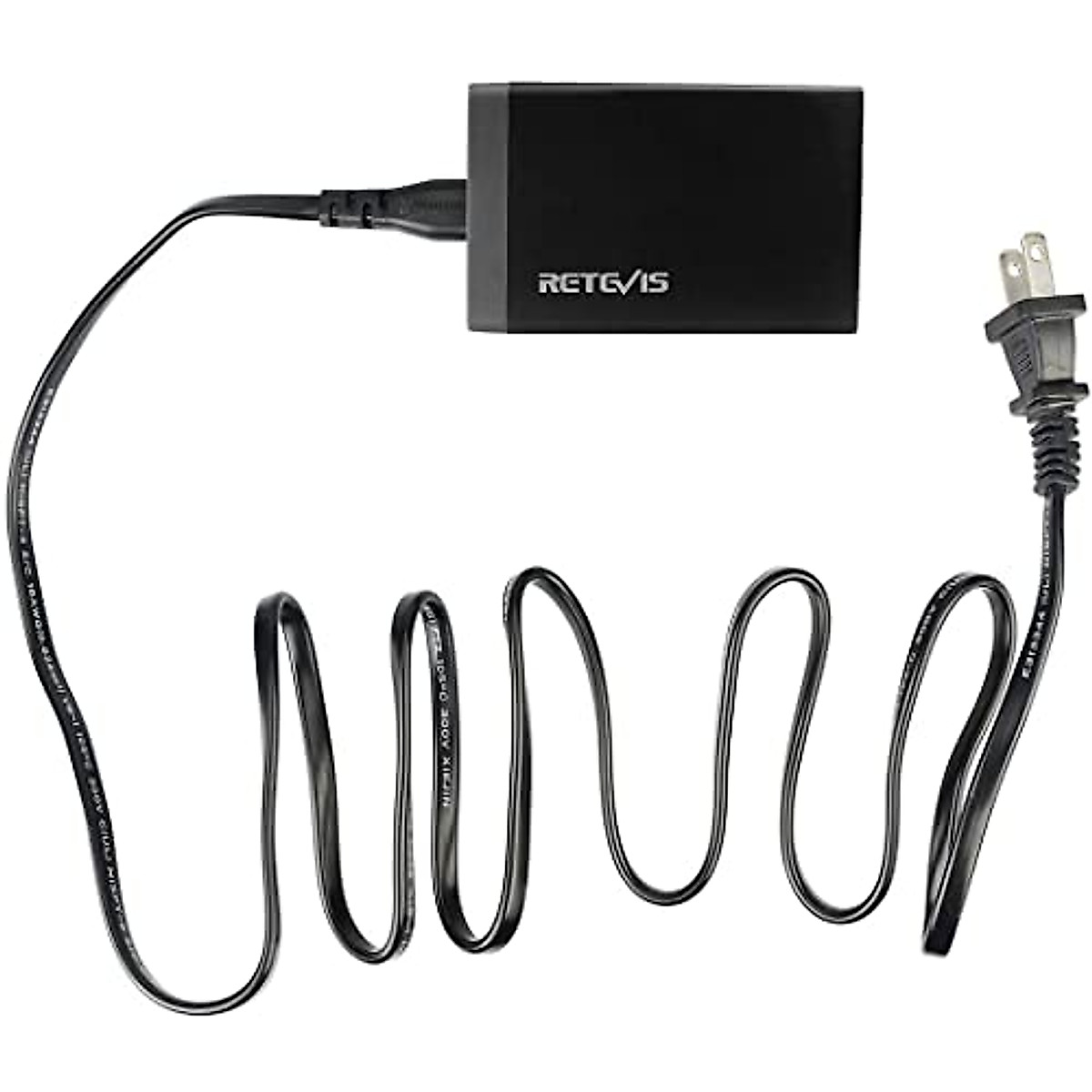 Retevis 5-Port USB Wall Charger Radio Charging Station Compatible with RT68 RB28 RT19 RT22P NR10 RT18 RT22S H777 RB89 RT86 RT45P RB29 Baofeng Cobra HYT Walkie Talkies and iPhone (1 Pack)