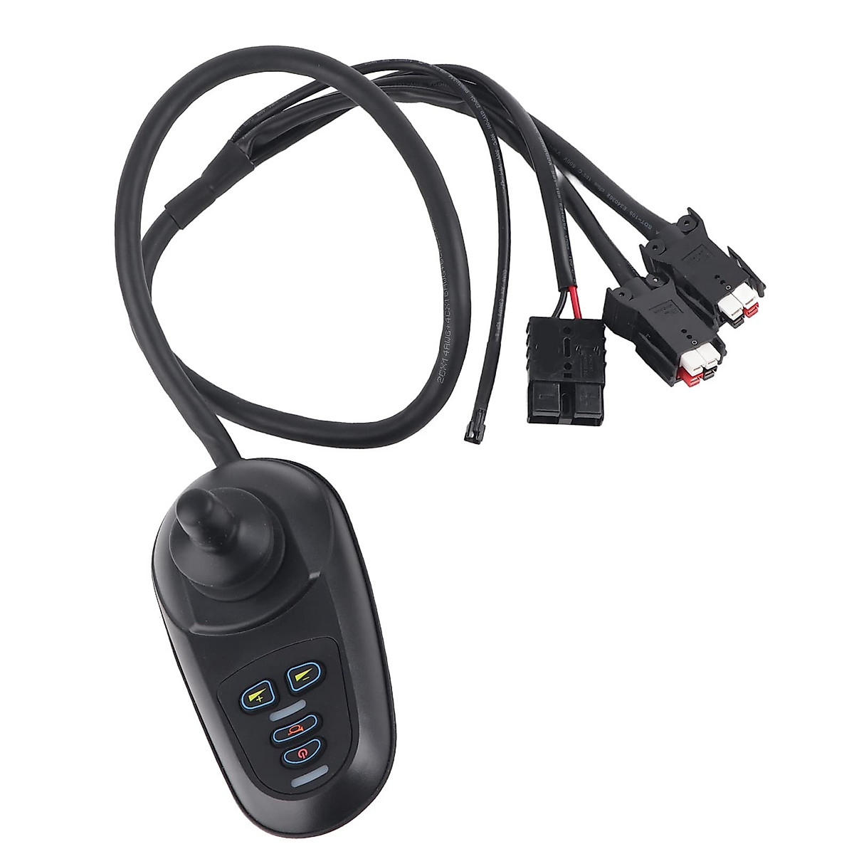 Replacement Joystick Controller for Power Wheelchair Brushed 4P Joystick Controller with Brake Joystick Controller
