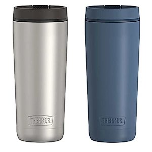 Thermos Vacuum Stainless Steel 18oz Travel Tumbler, 2-pack