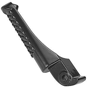 YOXUFA Foot Pegs Footrest Bracket Set for Coleman CT200U Trail 200 CT200U-EX BT200X CT100U CC100X 100cc 3.0hp 196cc 6.5hp Powersports Mini Bike Left Right 2 Pack Parts Black